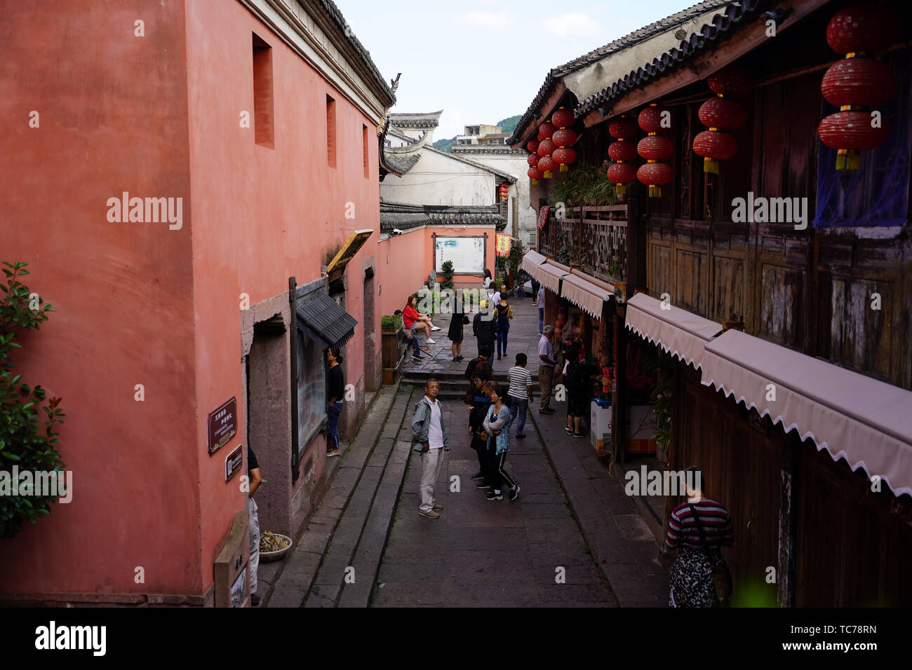 Shipu ancient city Stock Photo - Alamy