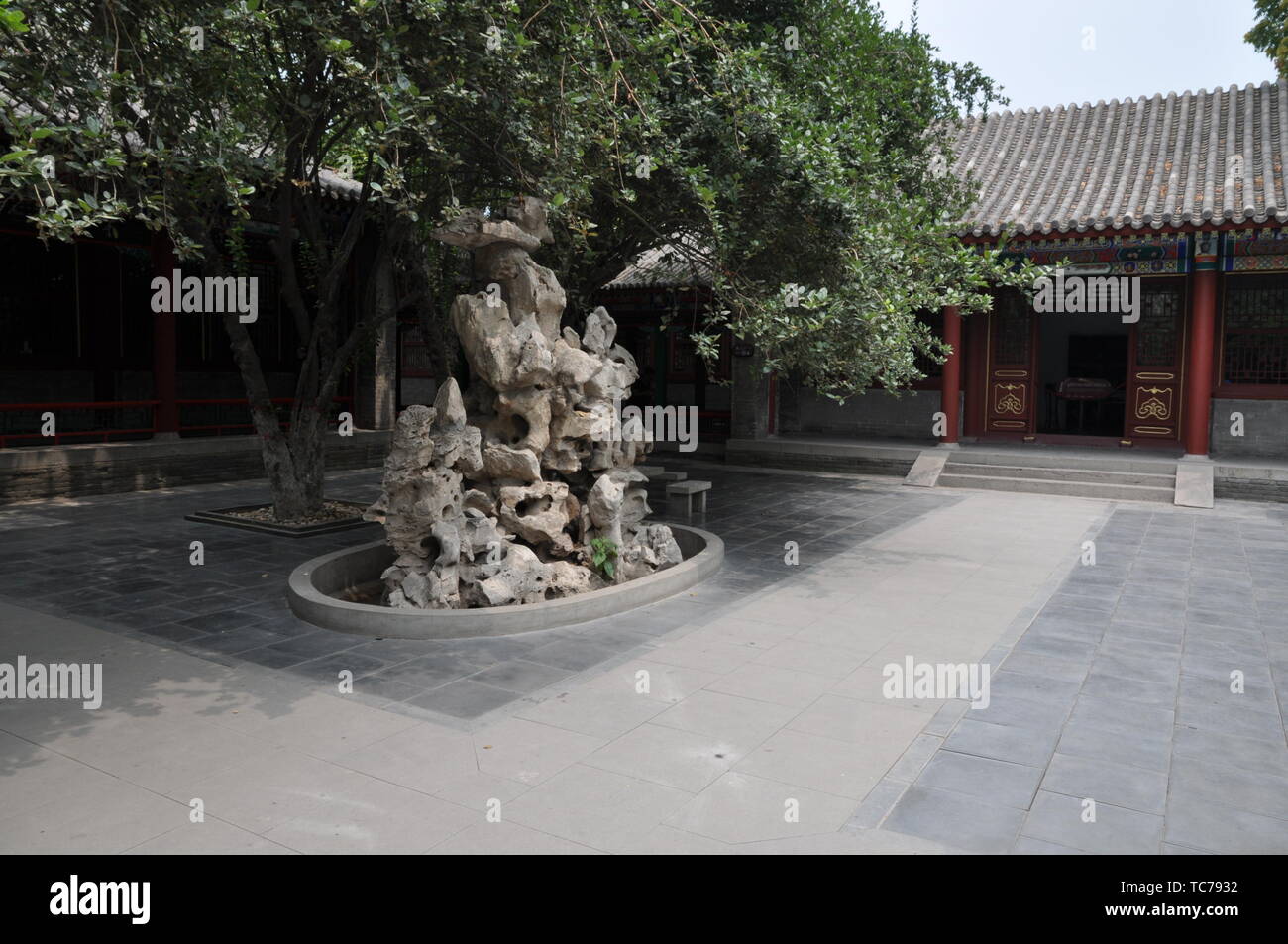 Rongguo House, Zhengding, Hebei Province Stock Photo - Alamy