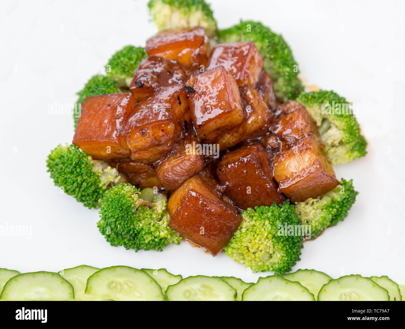 Chinese cuisine Dongbo meat Stock Photo - Alamy