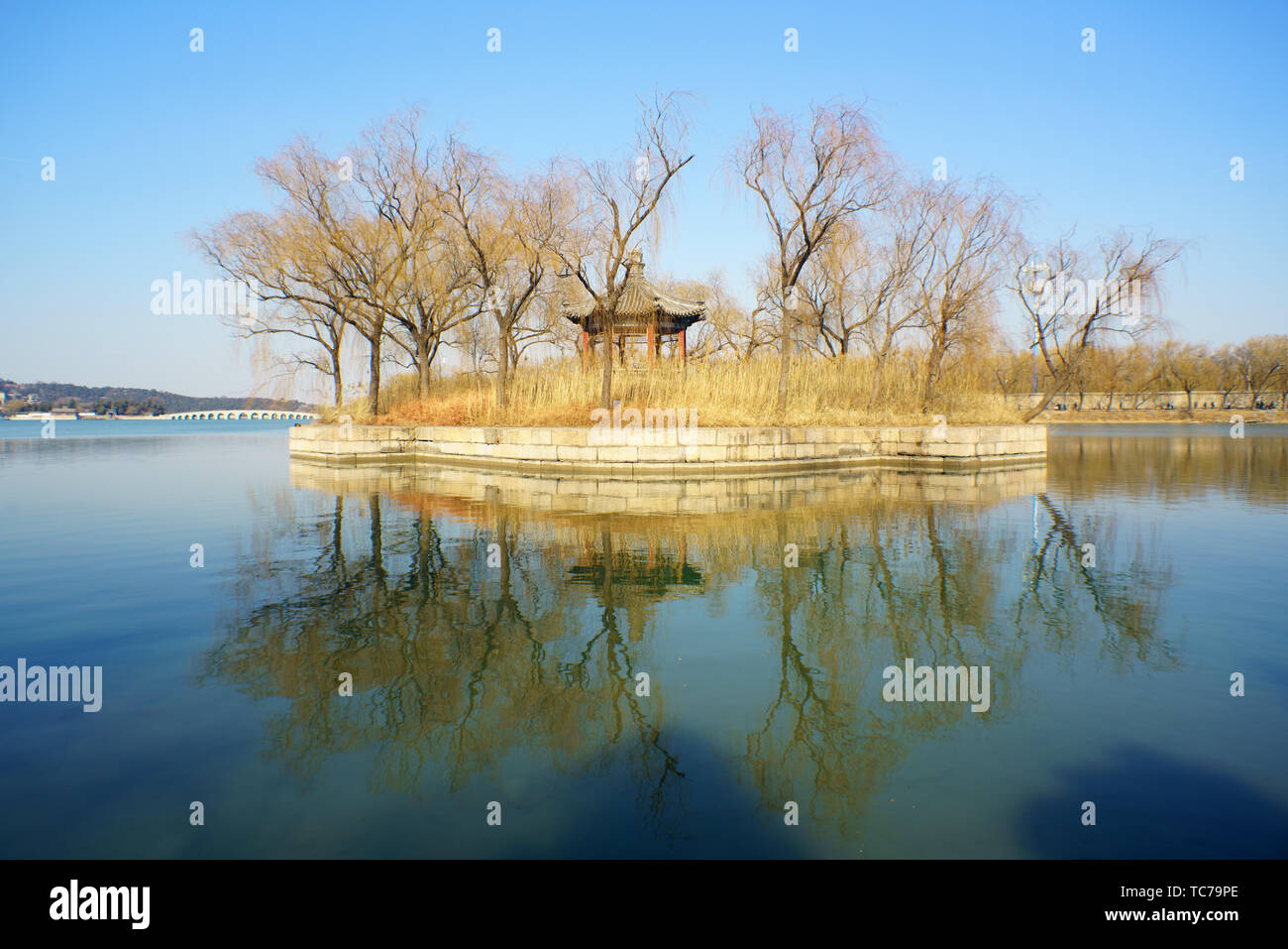 Summer Palace scenery Stock Photo - Alamy