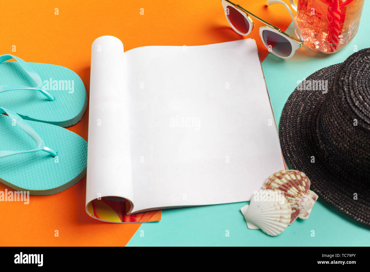 Writing Diary Summer Beach Vacation Concept Stock Photo - Alamy
