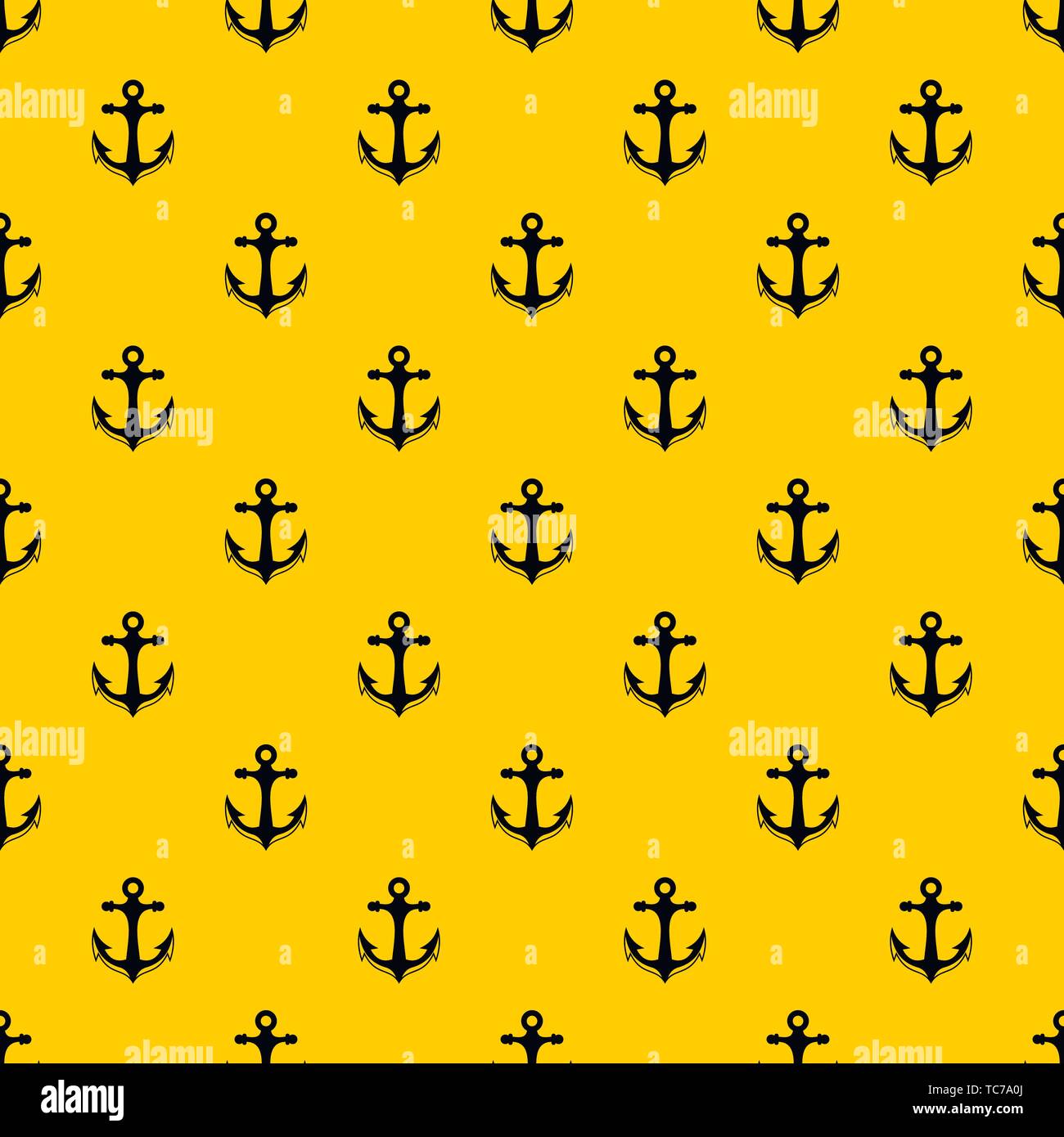 Anchor pattern vector Stock Vector Image & Art - Alamy