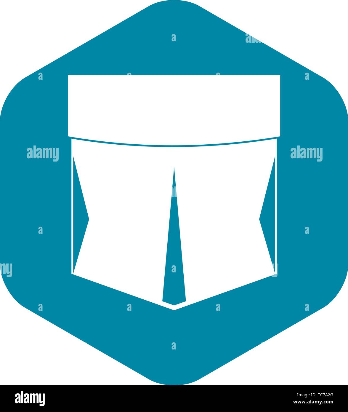 Pocket icon, simple style Stock Vector Image & Art - Alamy
