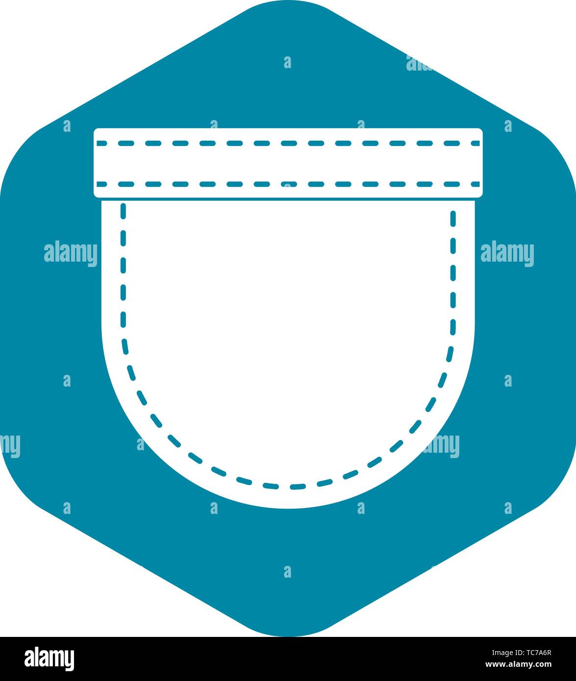 Shirt, pocket, detail Stock Vector Images - Alamy