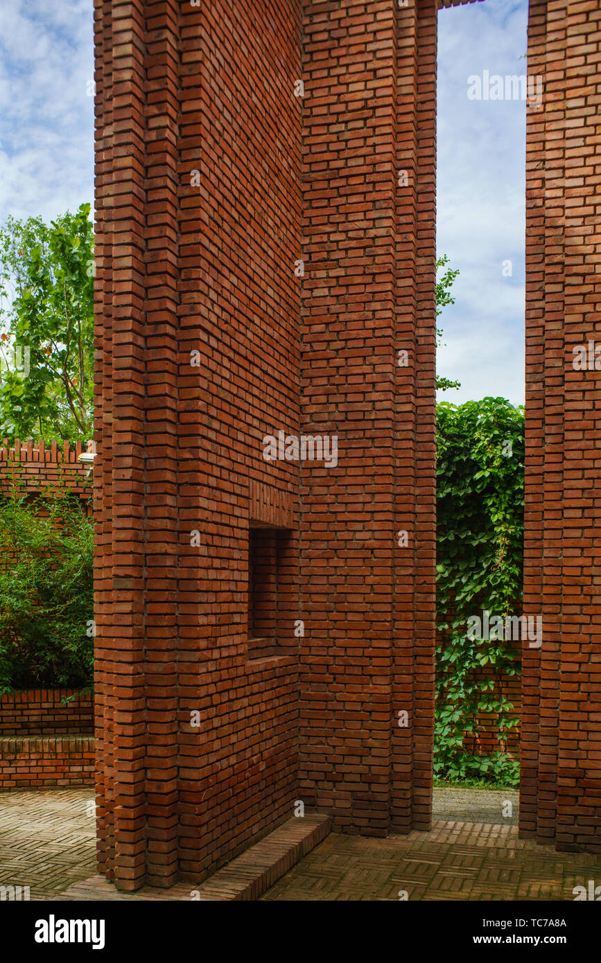Beijing Red Brick Art Gallery Stock Photo - Alamy