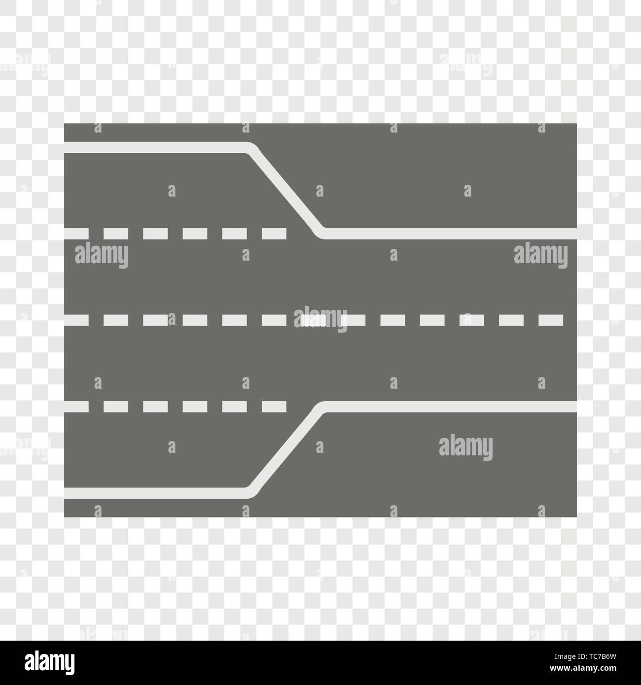 Street road icon, cartoon style Stock Vector Image & Art - Alamy