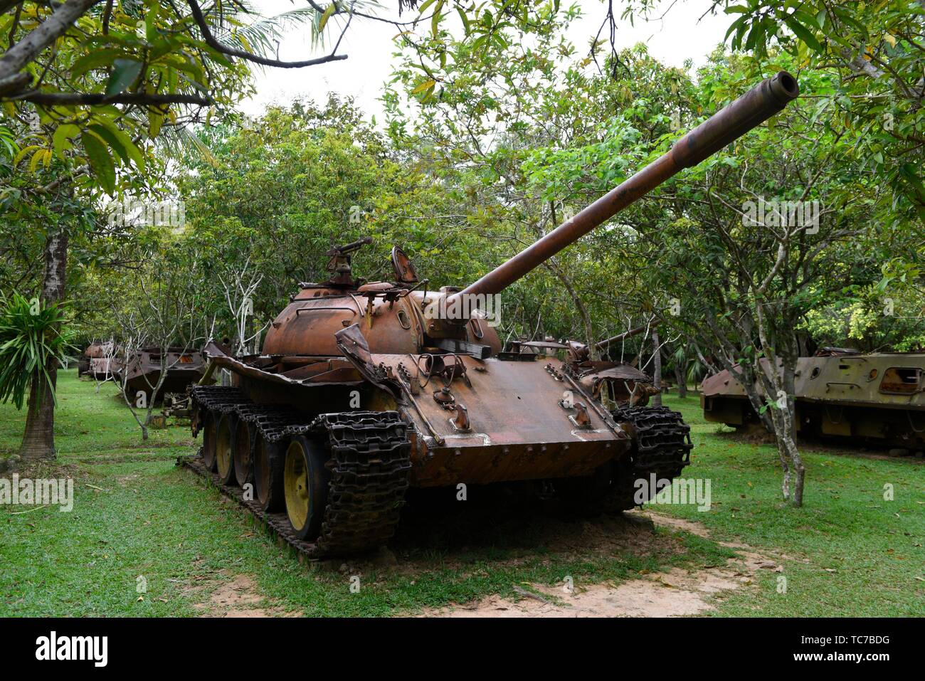 T 54 tank cambodia hi-res stock photography and images - Alamy