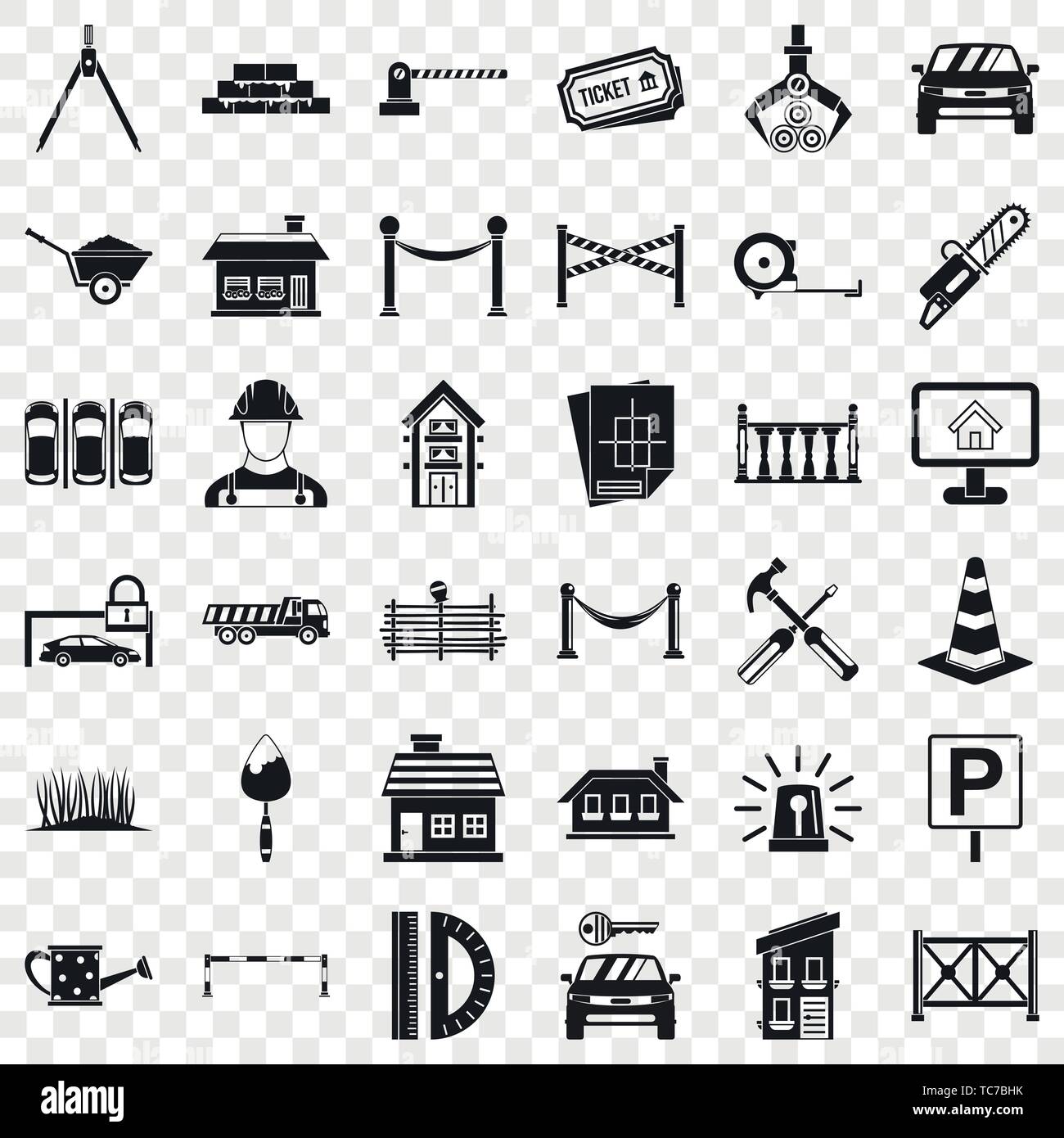 Barrier icons set, simle style Stock Vector Image & Art - Alamy Barrier icons set, simle style Stock Vector Image & Art - Alamy