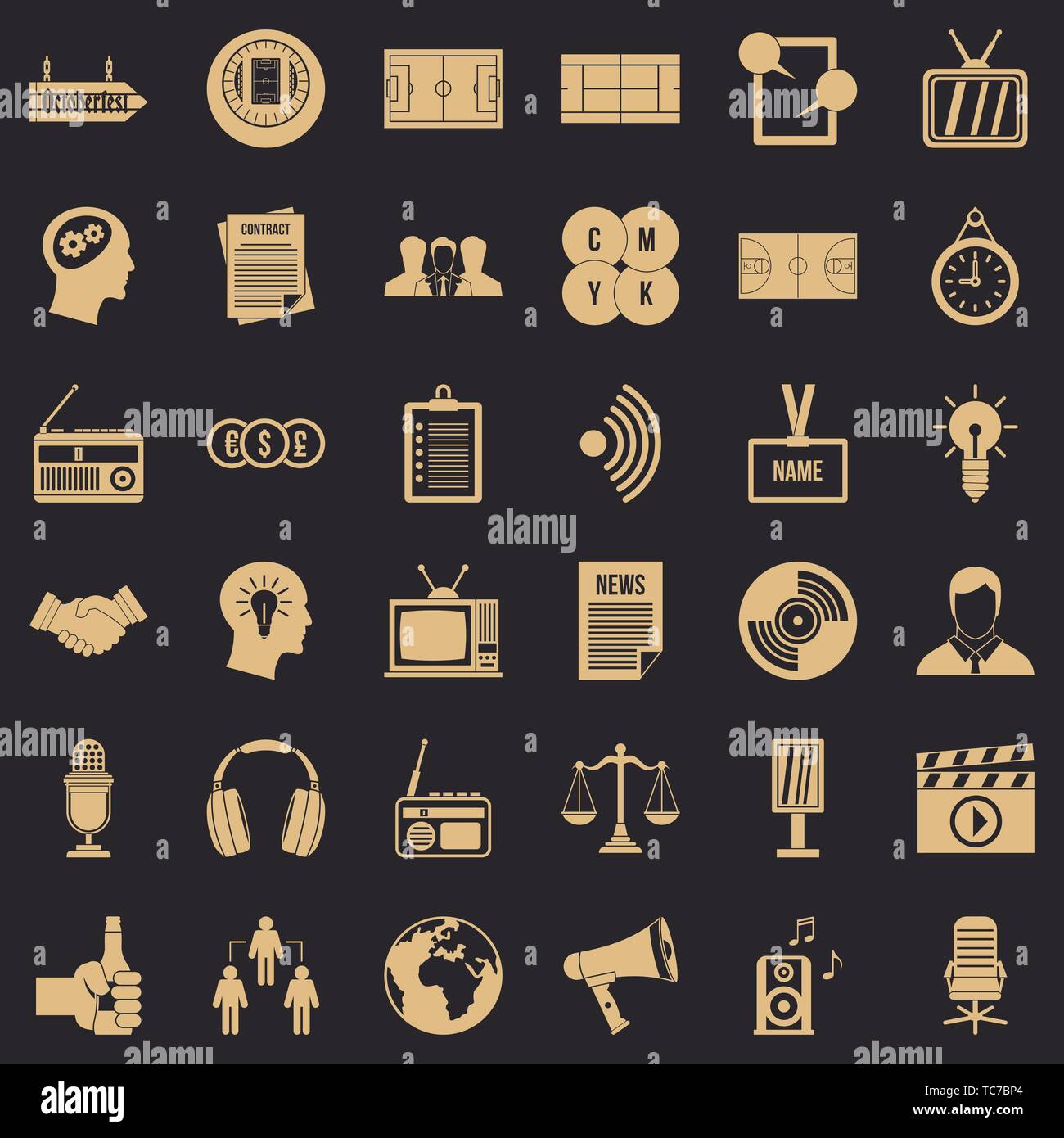 Modern means of communication Stock Vector Images - Alamy