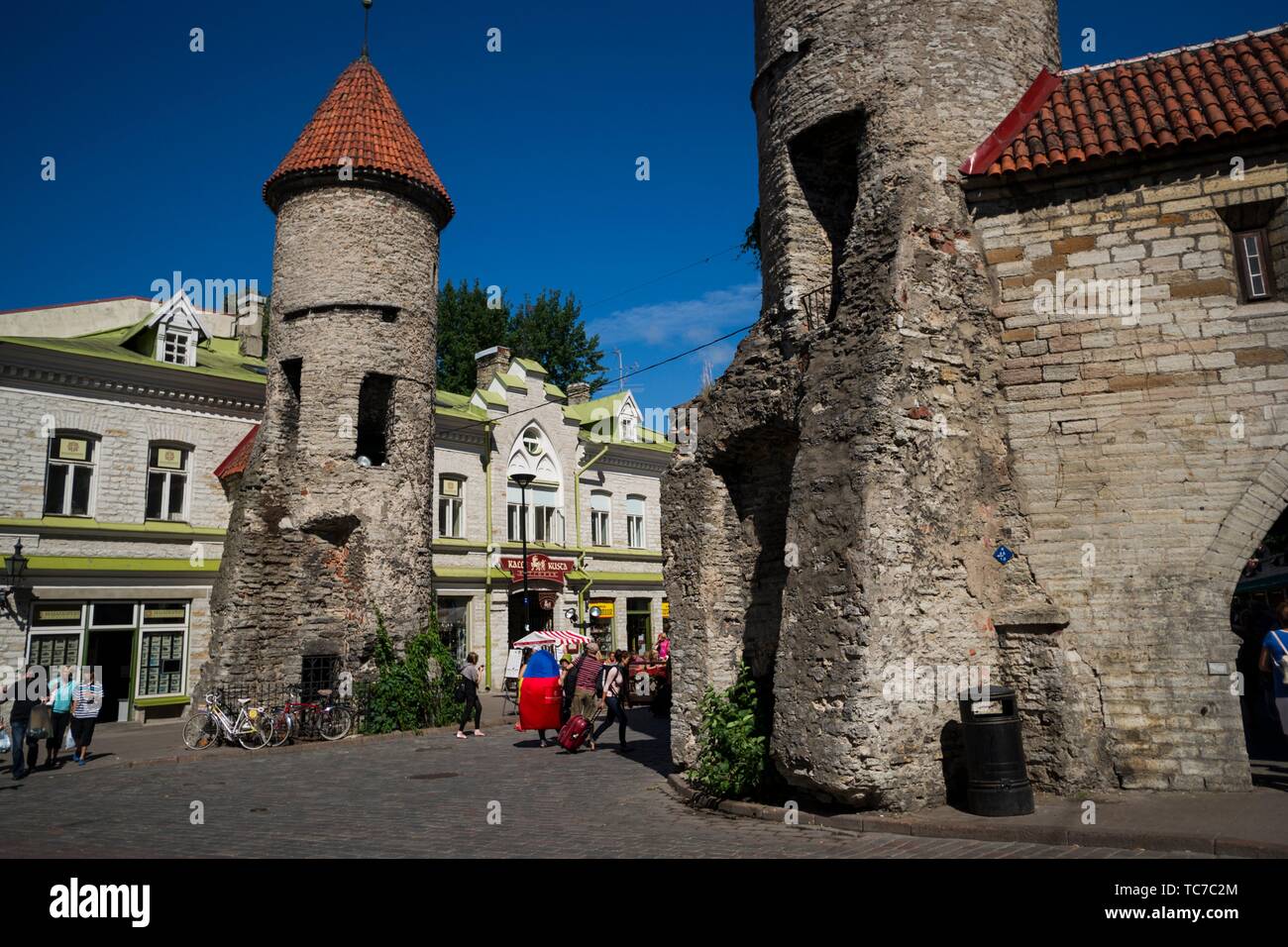 Viru varav city gate viru hi-res stock photography and images - Alamy