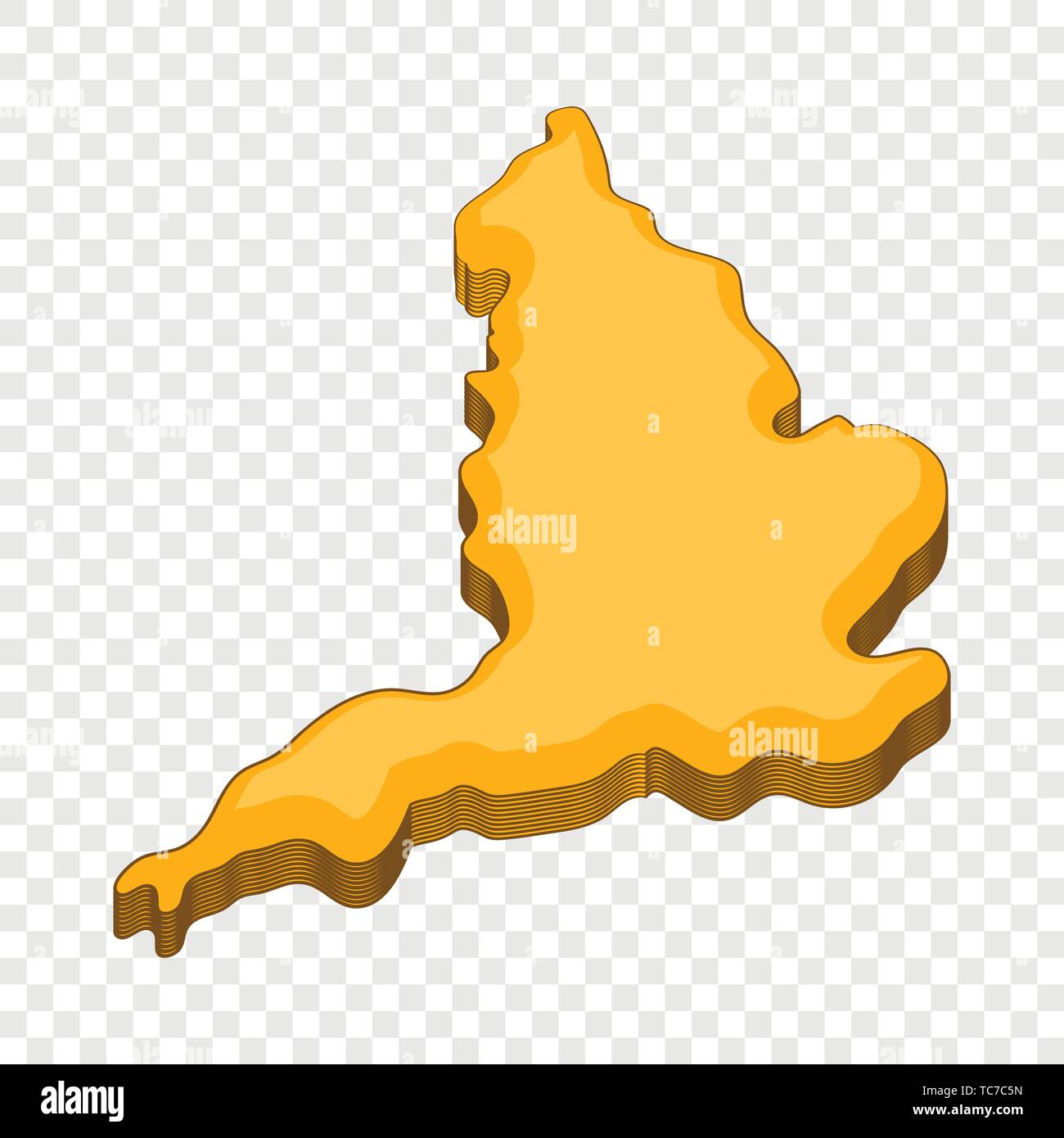 Map of United Kingdom icon, cartoon style Stock Vector Image & Art - Alamy