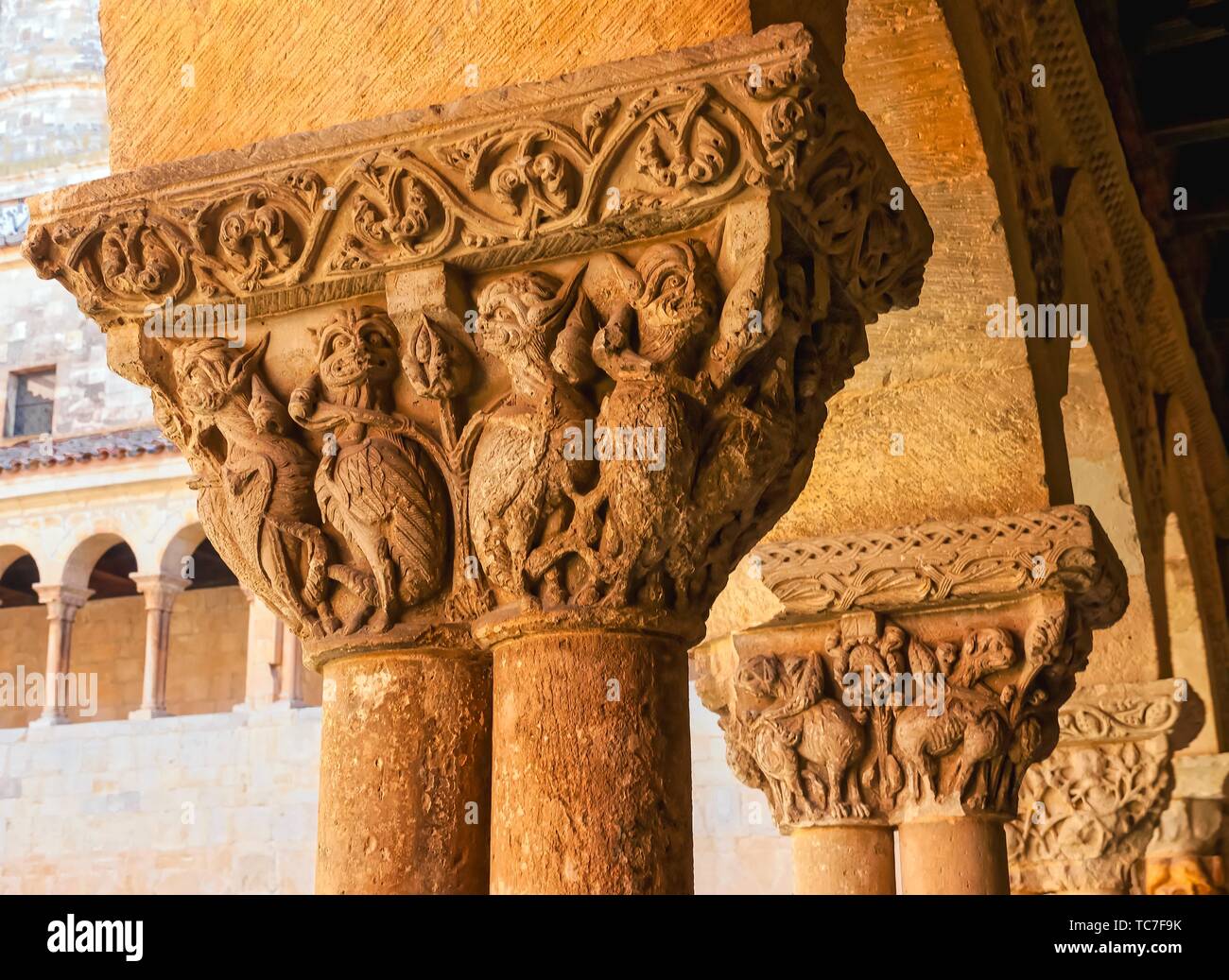 Monastery abbey cloister interior hi-res stock photography and images ...