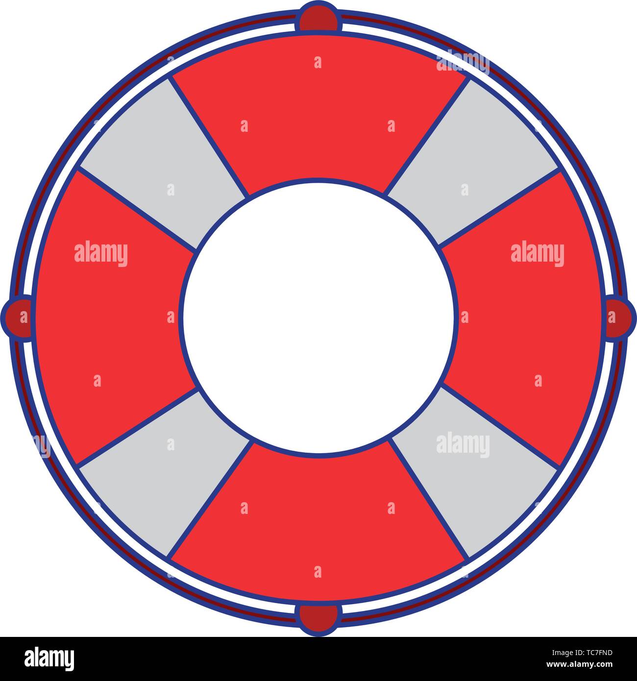 Float lifesaver cartoon isolated symbol Stock Vector Image & Art - Alamy