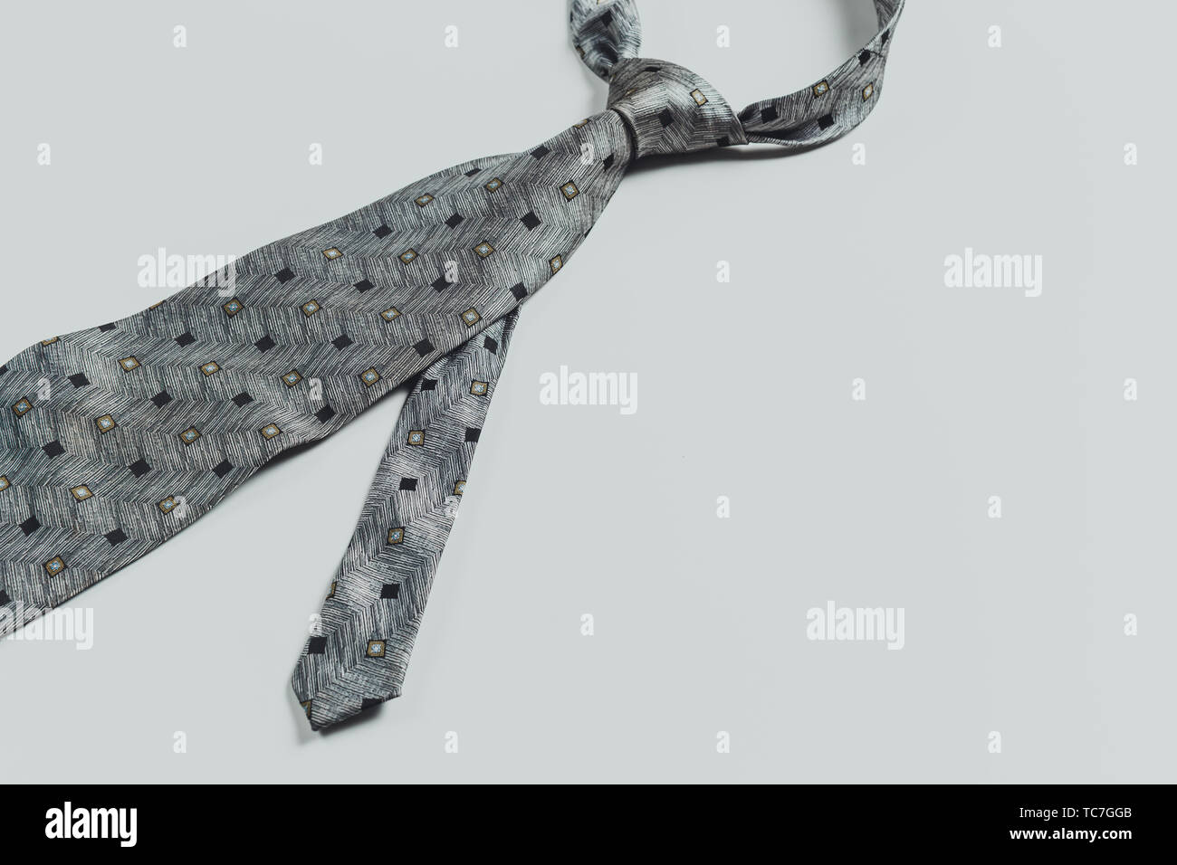 tie over white background Stock Photo - Alamy