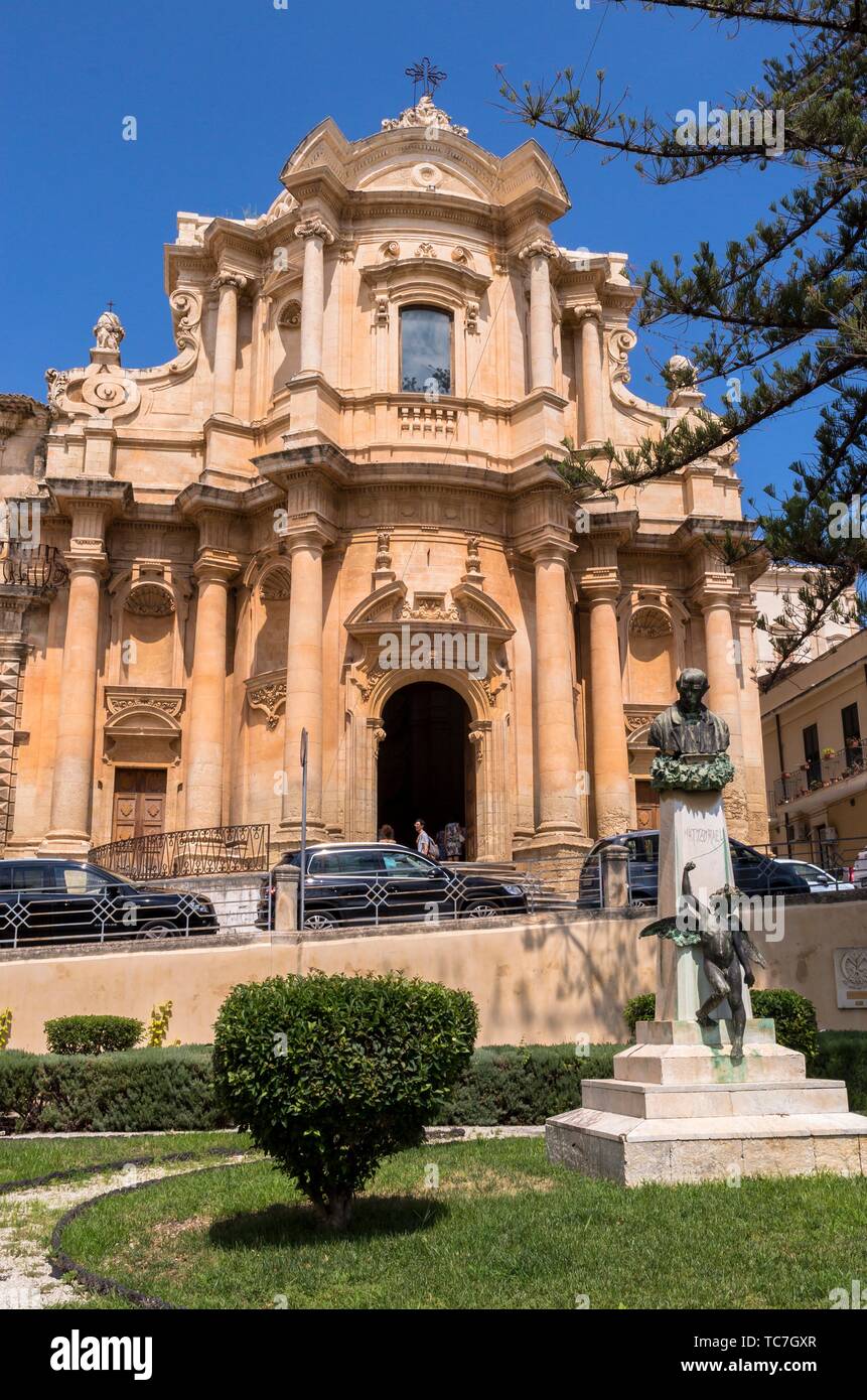 Church of San Domenico, Noto, Siracusa, Sicily, Italy Stock Photo - Alamy