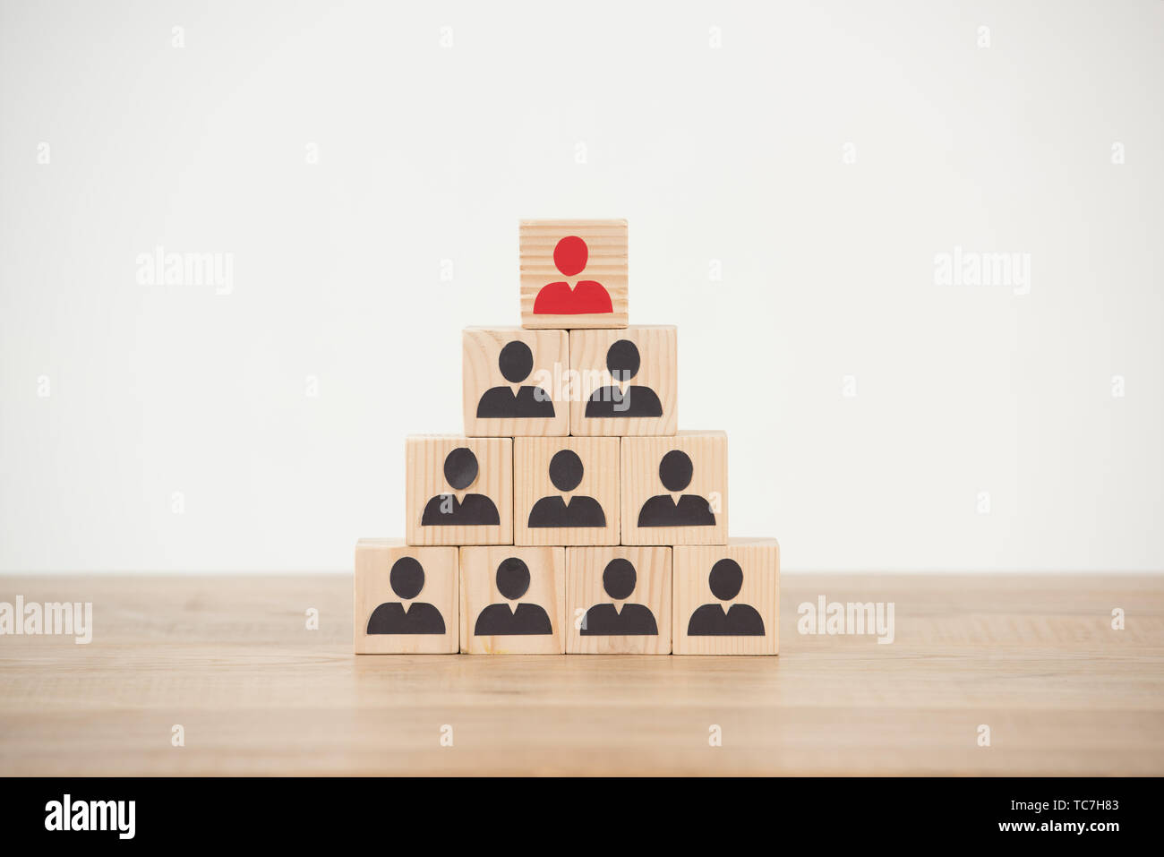 Hierarchy pyramid hi-res stock photography and images - Alamy