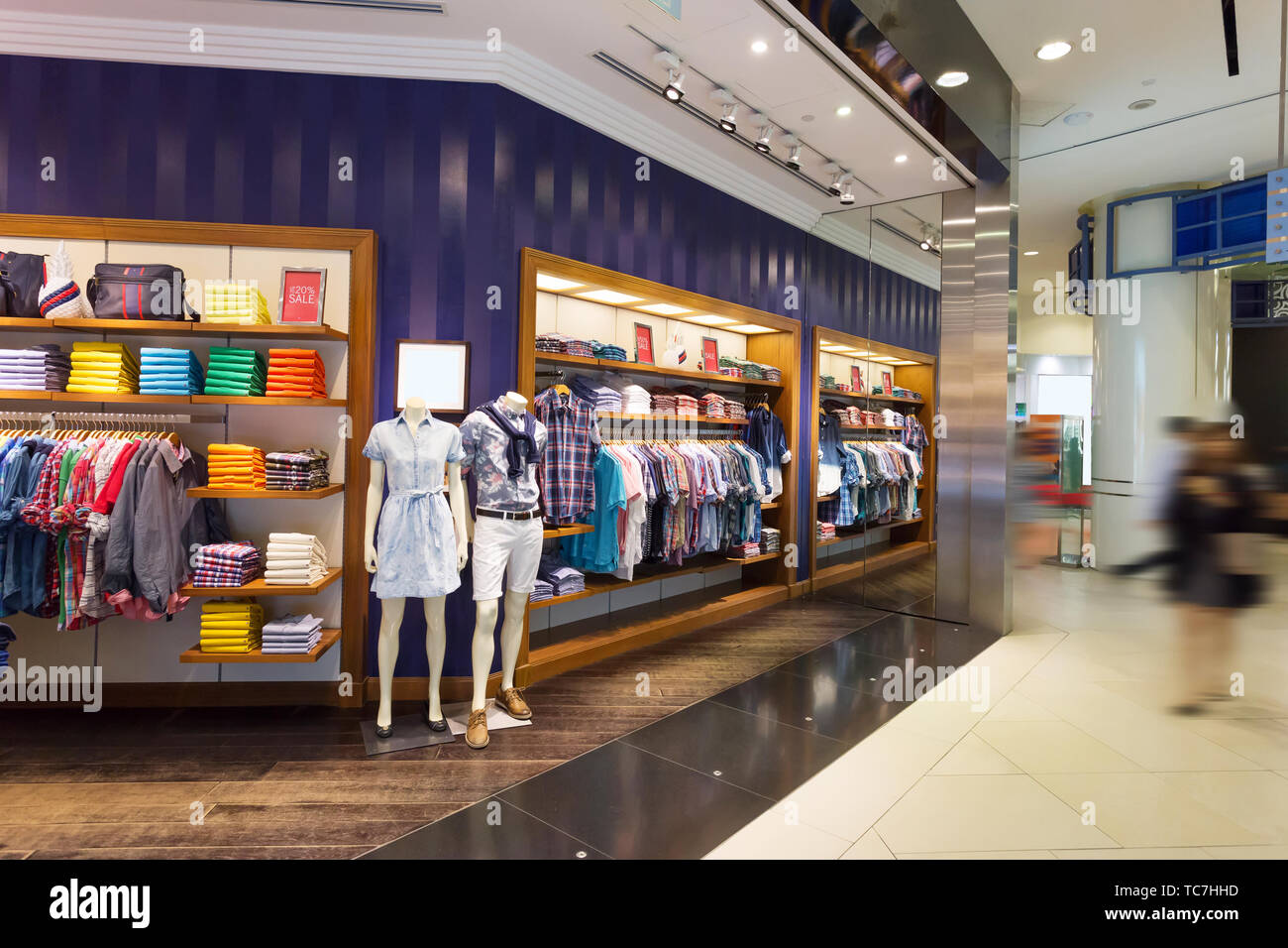 display in the fashion store Stock Photo - Alamy