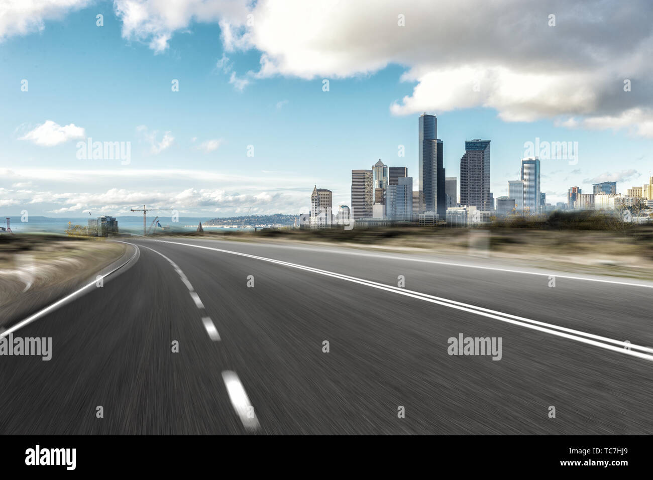 Long expressway and transportation system hi-res stock photography and ...