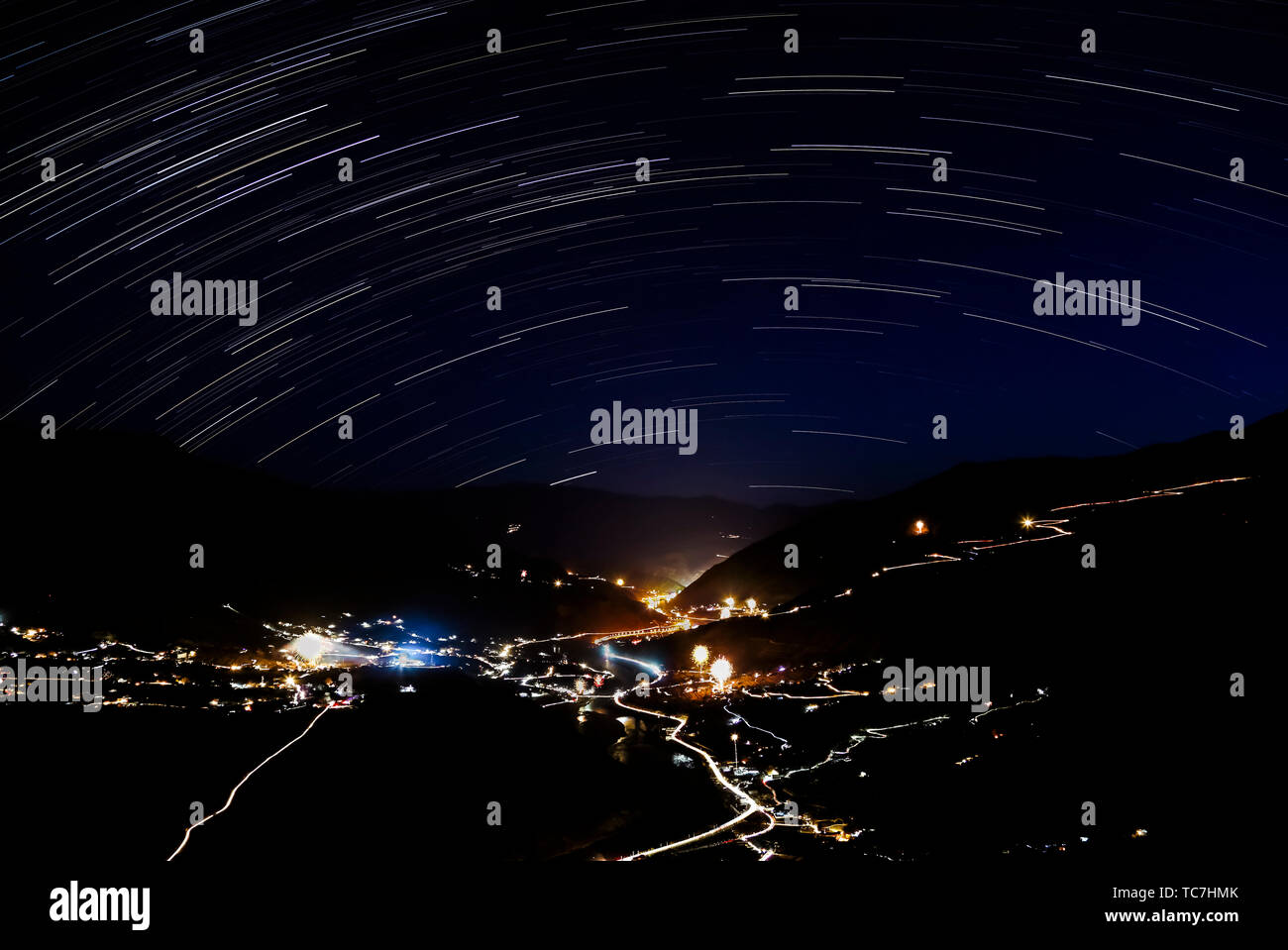 The plateau star track and the jinchuan star track hi-res stock ...