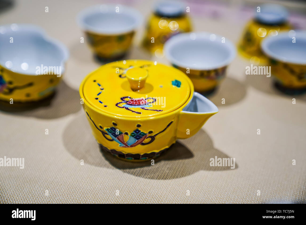 Japanese tea ware Stock Photo - Alamy