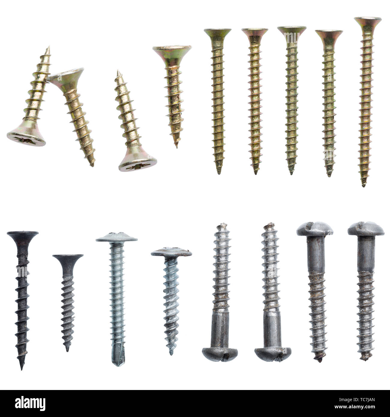 work tools isolated on white Stock Photo - Alamy