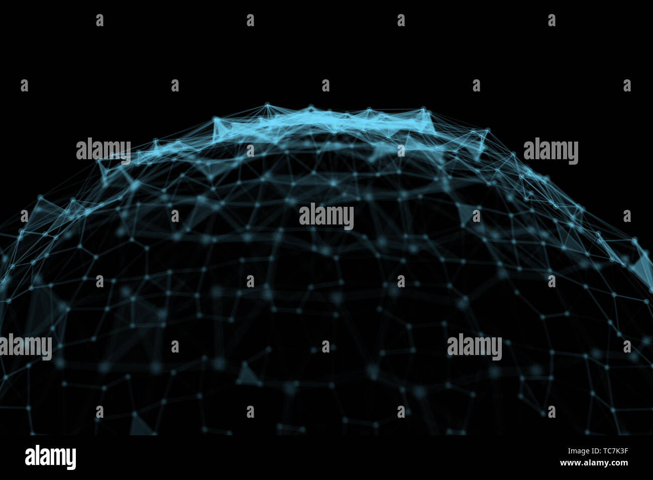 3d illustration futuristic science and technology Stock Photo - Alamy