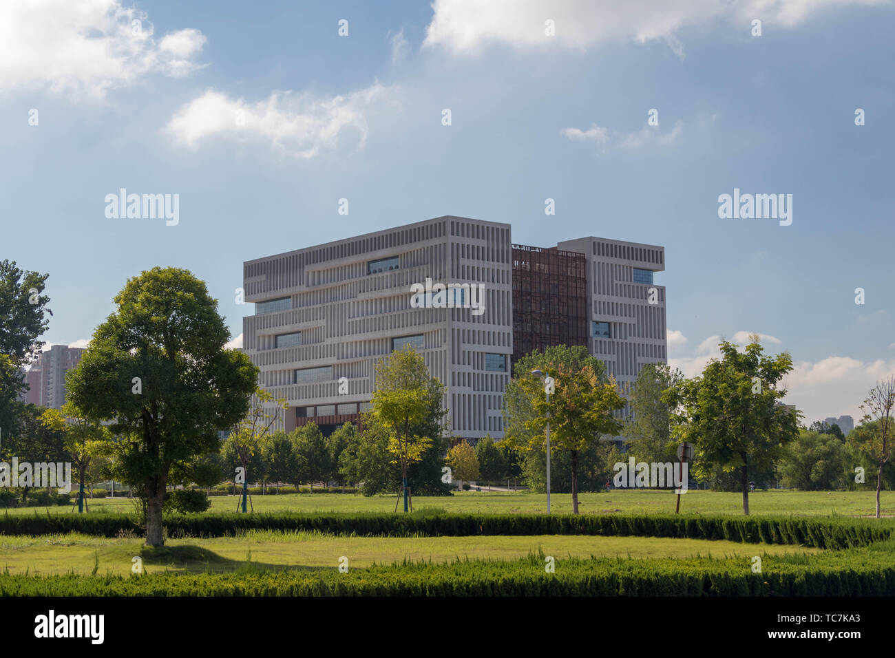 Library of Wuhan University of Technology Stock Photo - Alamy