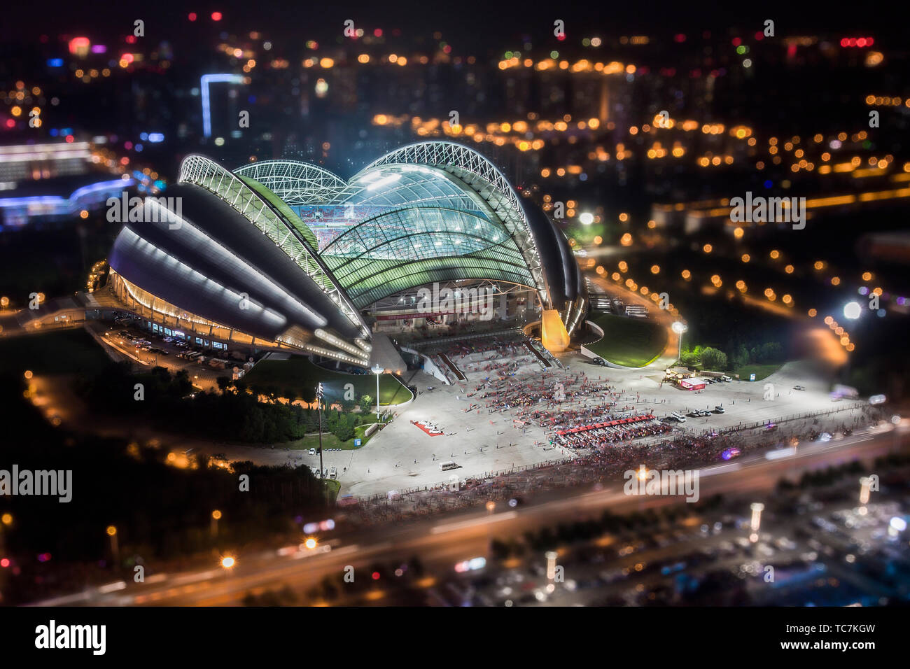 Shenyang olympic sports center Stock Photo - Alamy