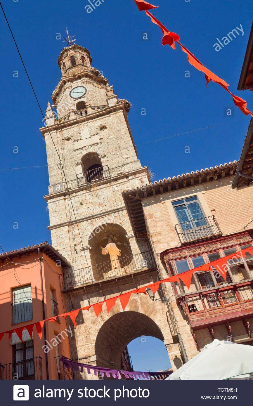 Arco Del Reloj Toro Zamora Stock Photos & Arco Del Reloj Toro Zamora ...