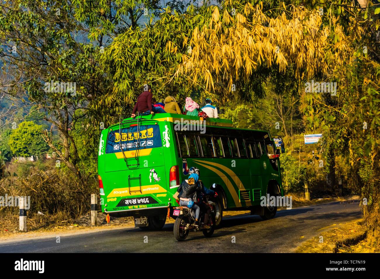 Nepal Bus High Resolution Stock Photography and Images - Alamy