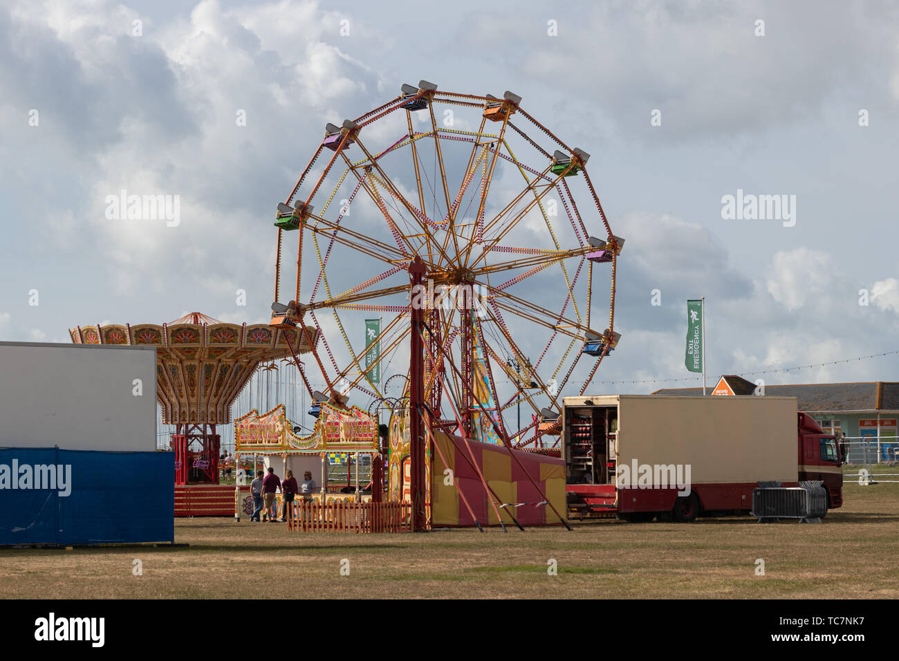 Fairground ferris wheel hi-res stock photography and images - Alamy