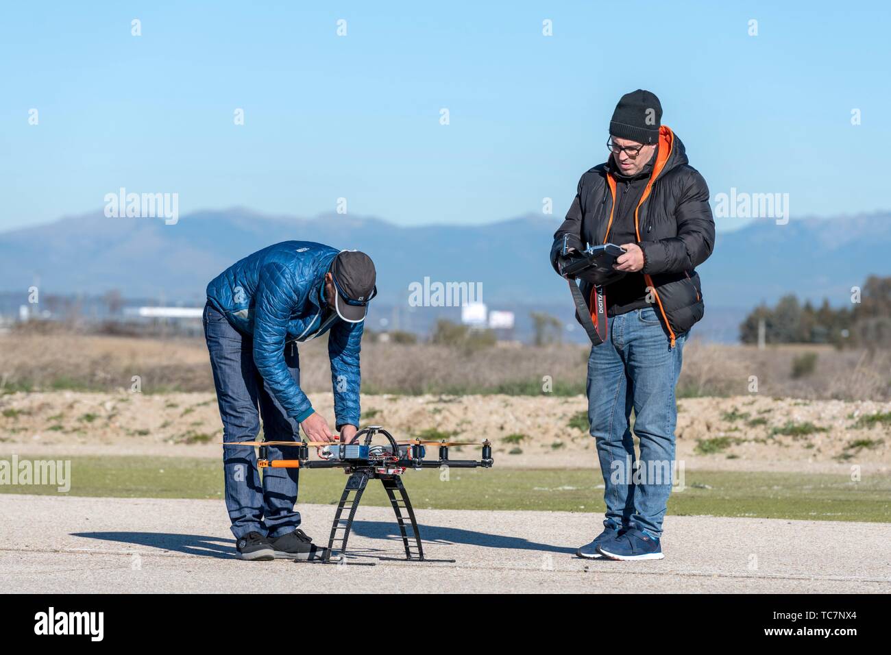 Professional drone hi-res stock photography and images - Alamy