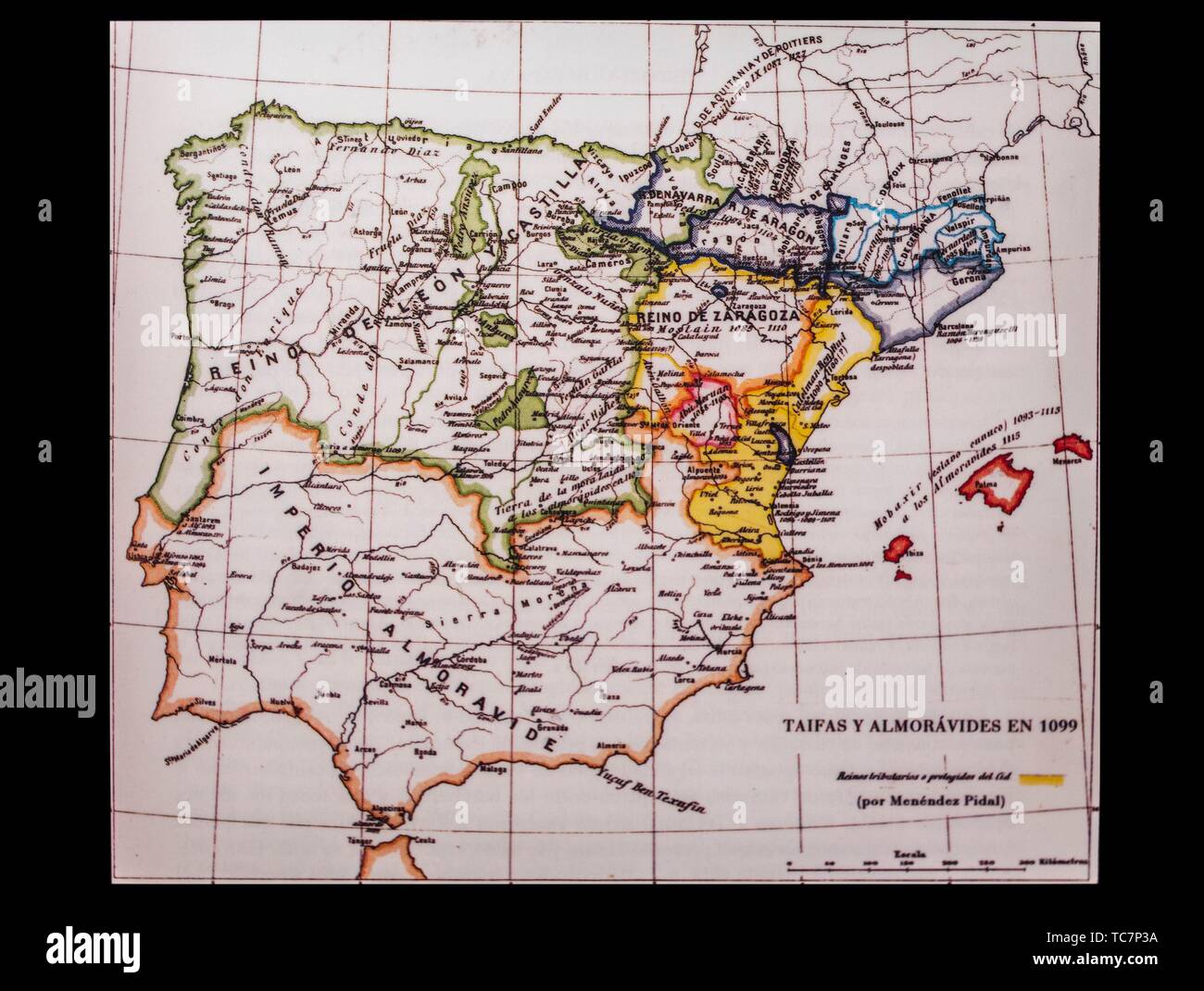 Iberian Peninsula Map Spain High Resolution Stock Photography and ...
