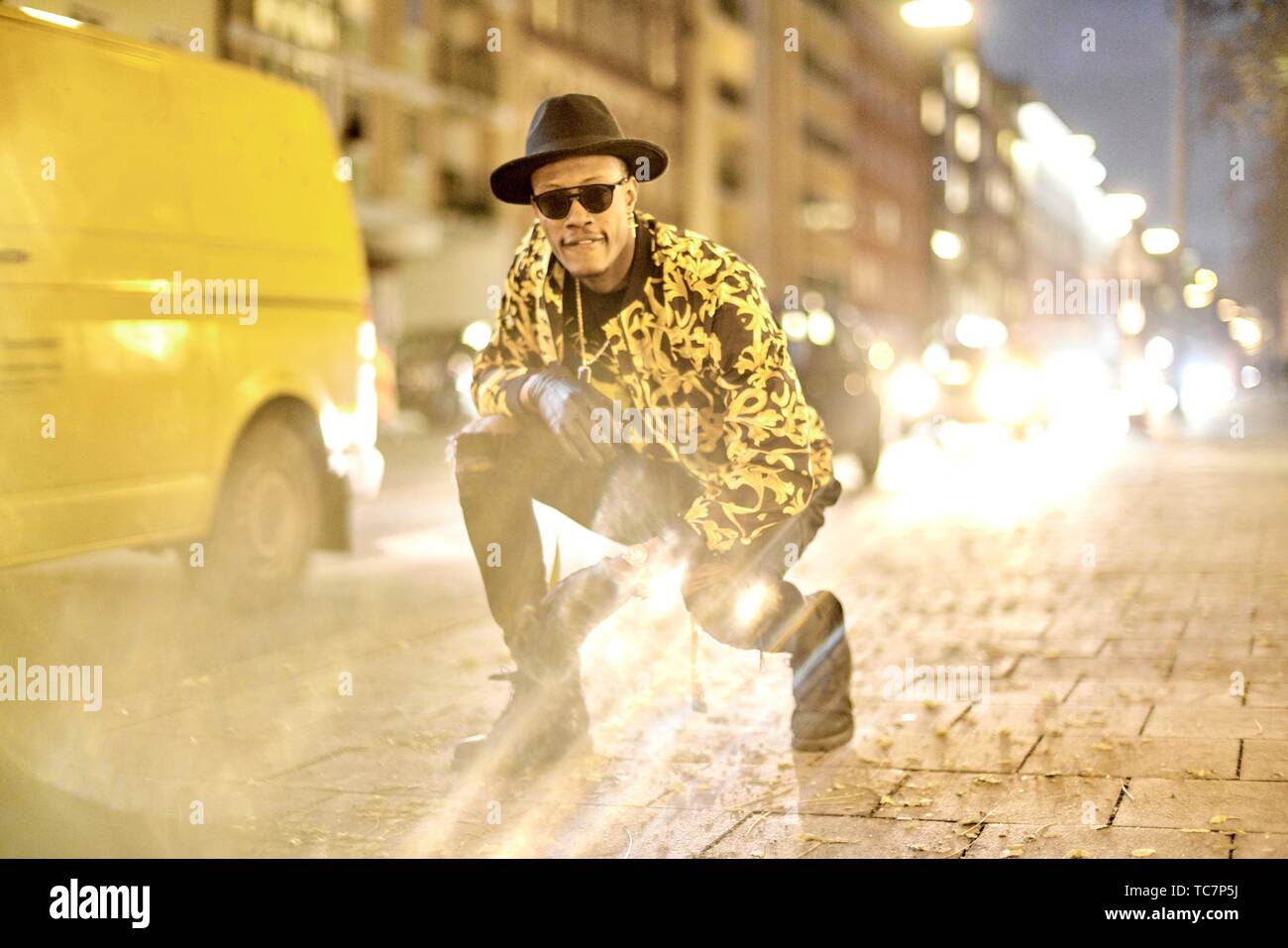 Cool nightlife lights Stock Photo - Alamy