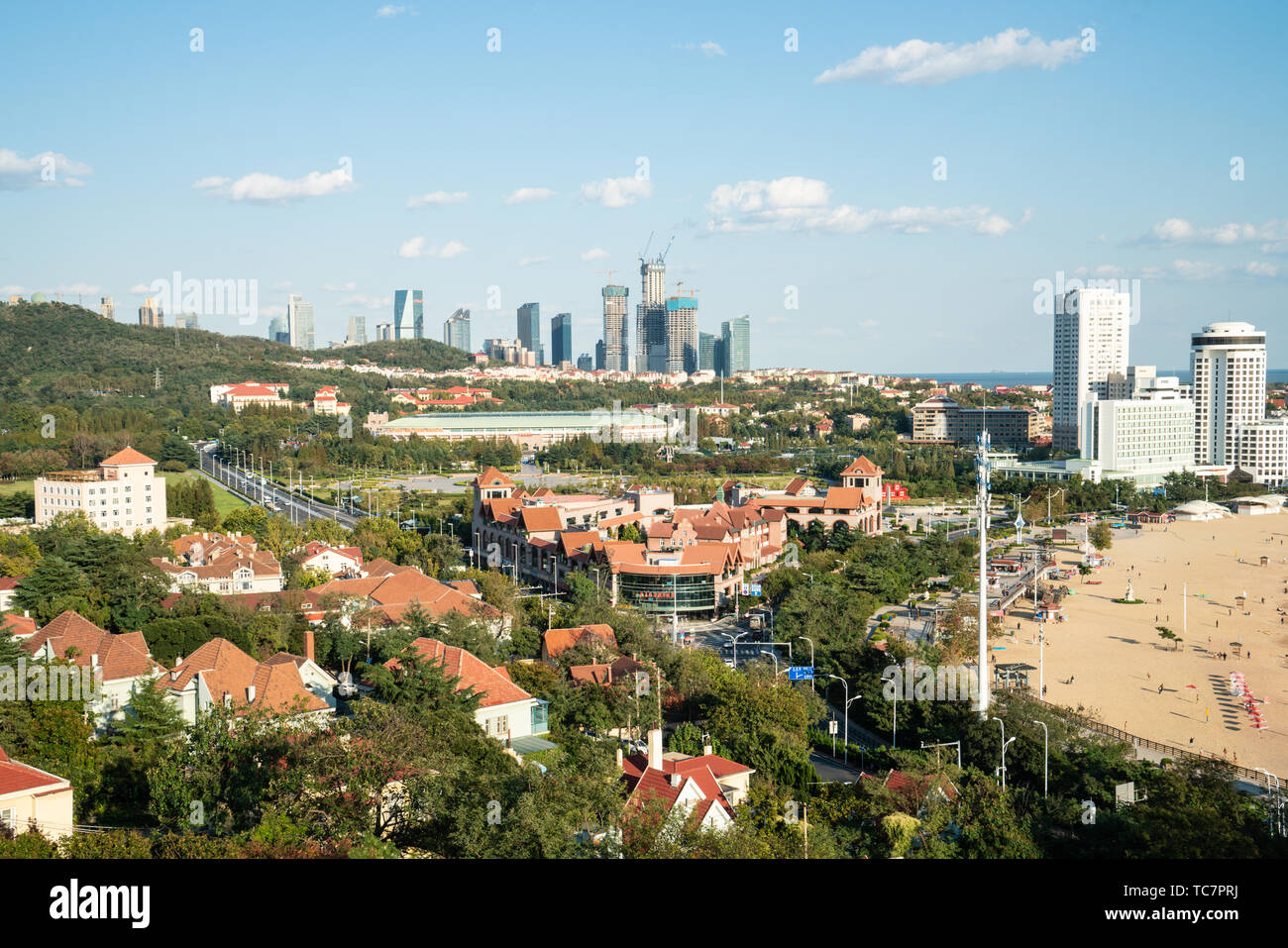 Qingdao city beach hi-res stock photography and images - Alamy