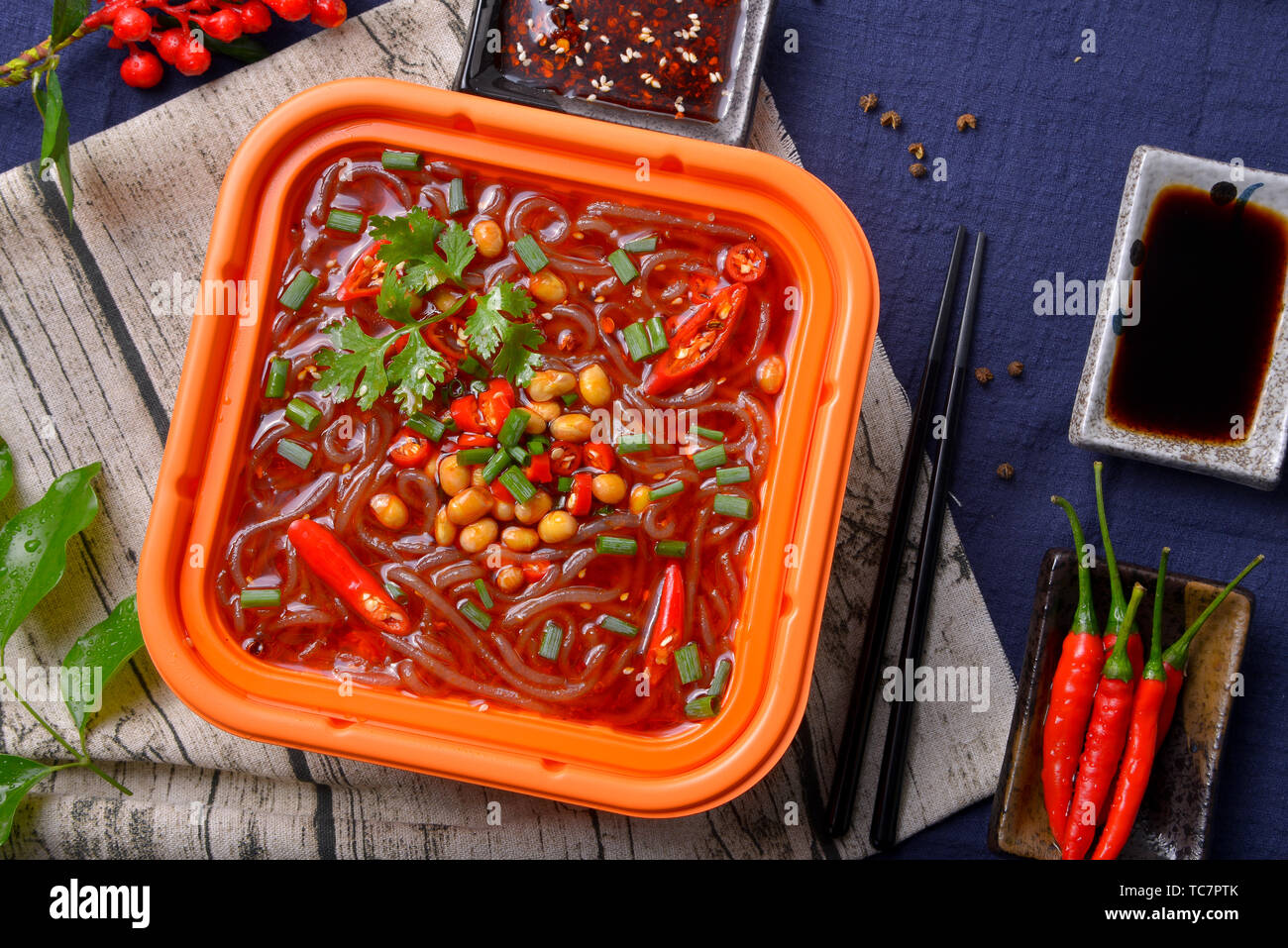 Delicious Hot Pot HD Big Picture Stock Photo - Alamy