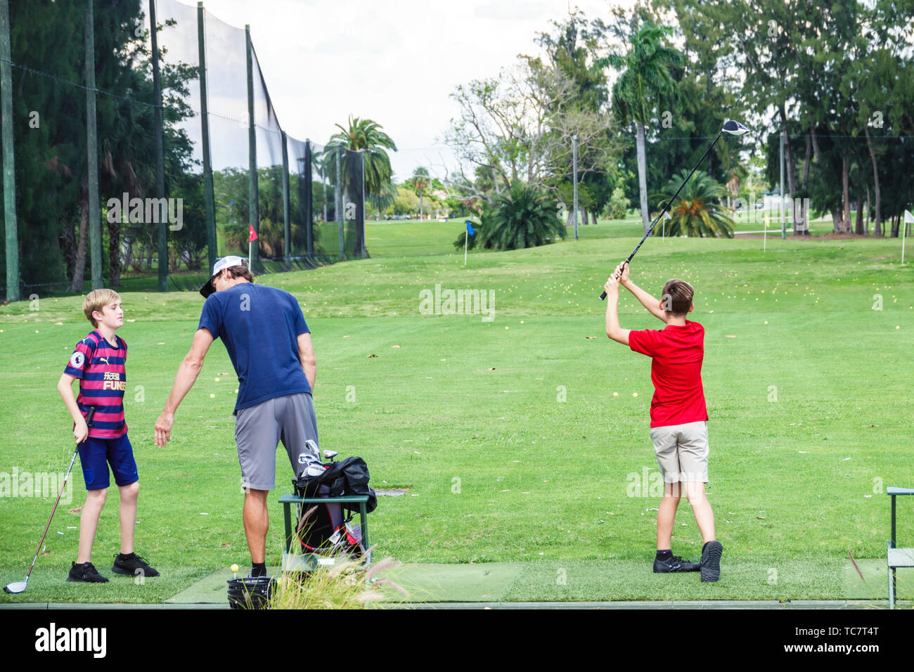 Miami Beach Florida,Normandy Shores Public Golf Club Course,practice ...