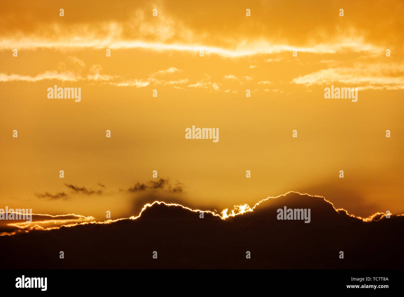 Miami Beach Florida,sky clouds sunset,amber color,visitors travel ...