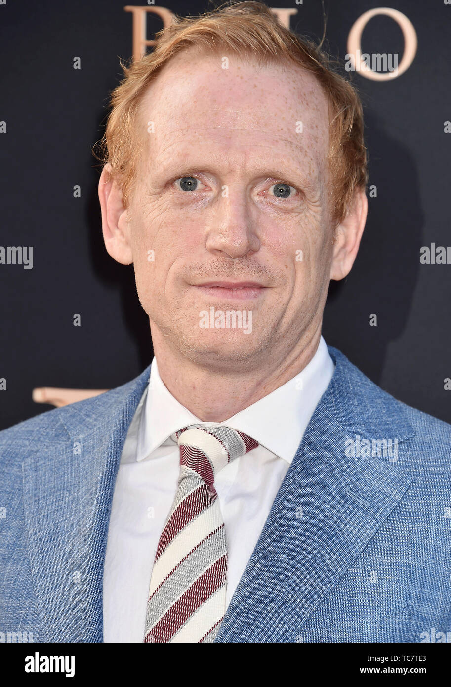 HOLLYWOOD, CA - JUNE 04: Scott Shepherd arrives at the Premiere Of 20th ...