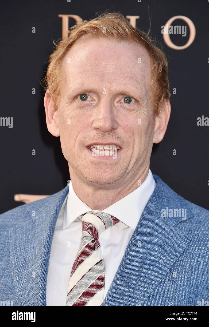 HOLLYWOOD, CA - JUNE 04: Scott Shepherd arrives at the Premiere Of 20th ...