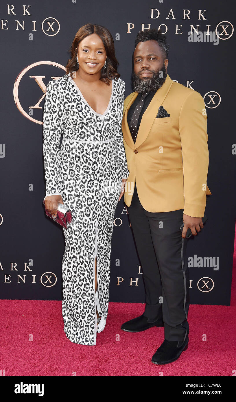 HOLLYWOOD, CA - JUNE 04: Brittany Packnett (L) and Reginald Cunningham ...
