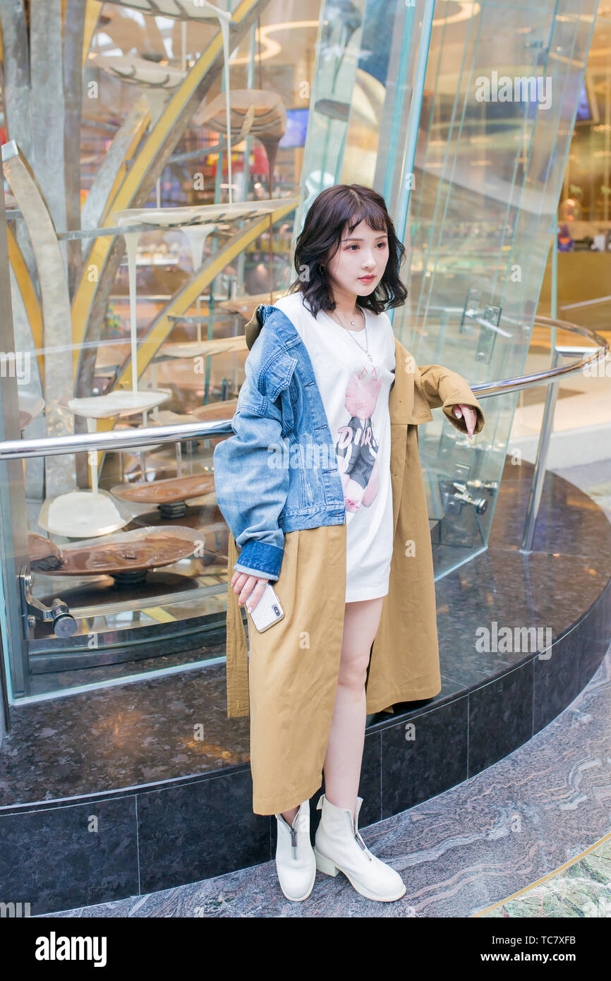 Macau fashion beauty Stock Photo - Alamy