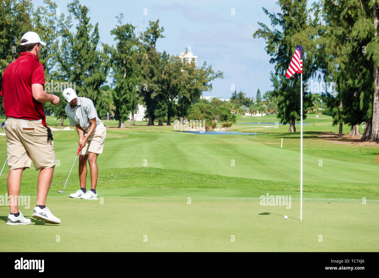Miami Beach Florida,Normandy Shores Public Golf Club Course,Battle at ...