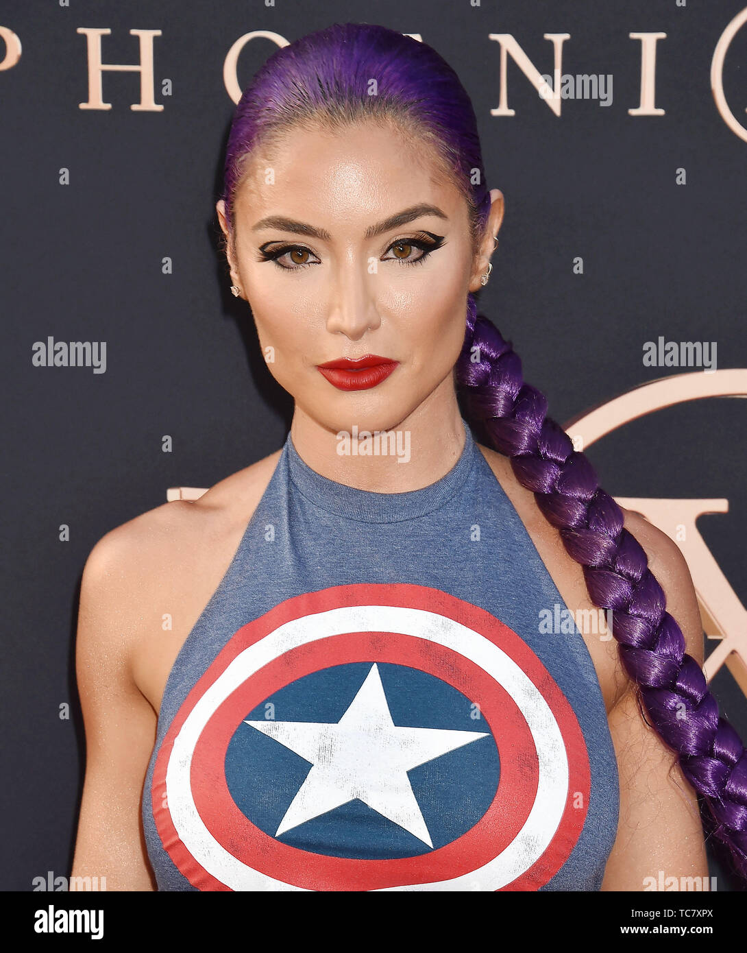 HOLLYWOOD, CA - JUNE 04: Eva Marie arrives at the Premiere Of 20th ...