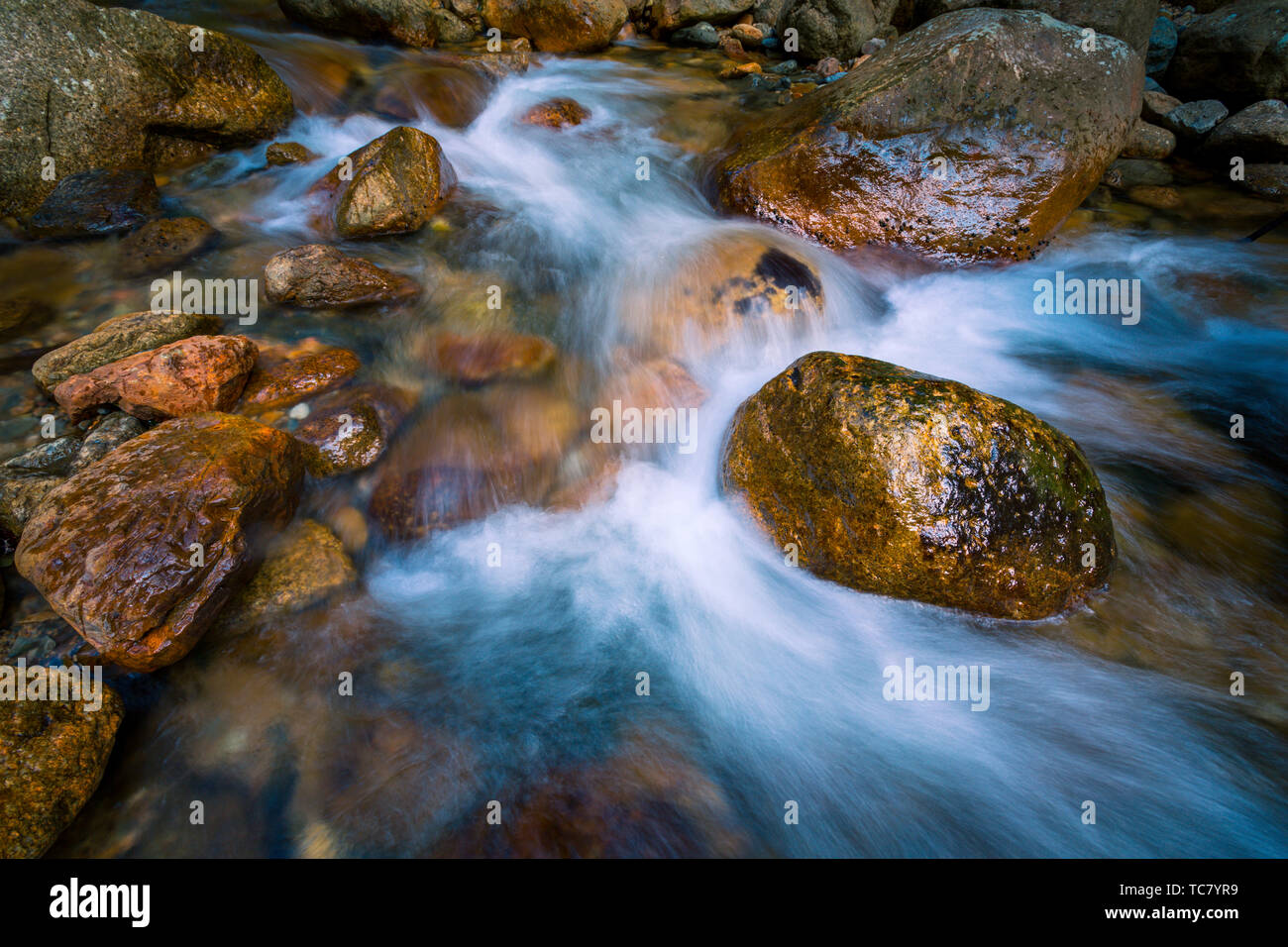 The water gurgling Stock Photo - Alamy