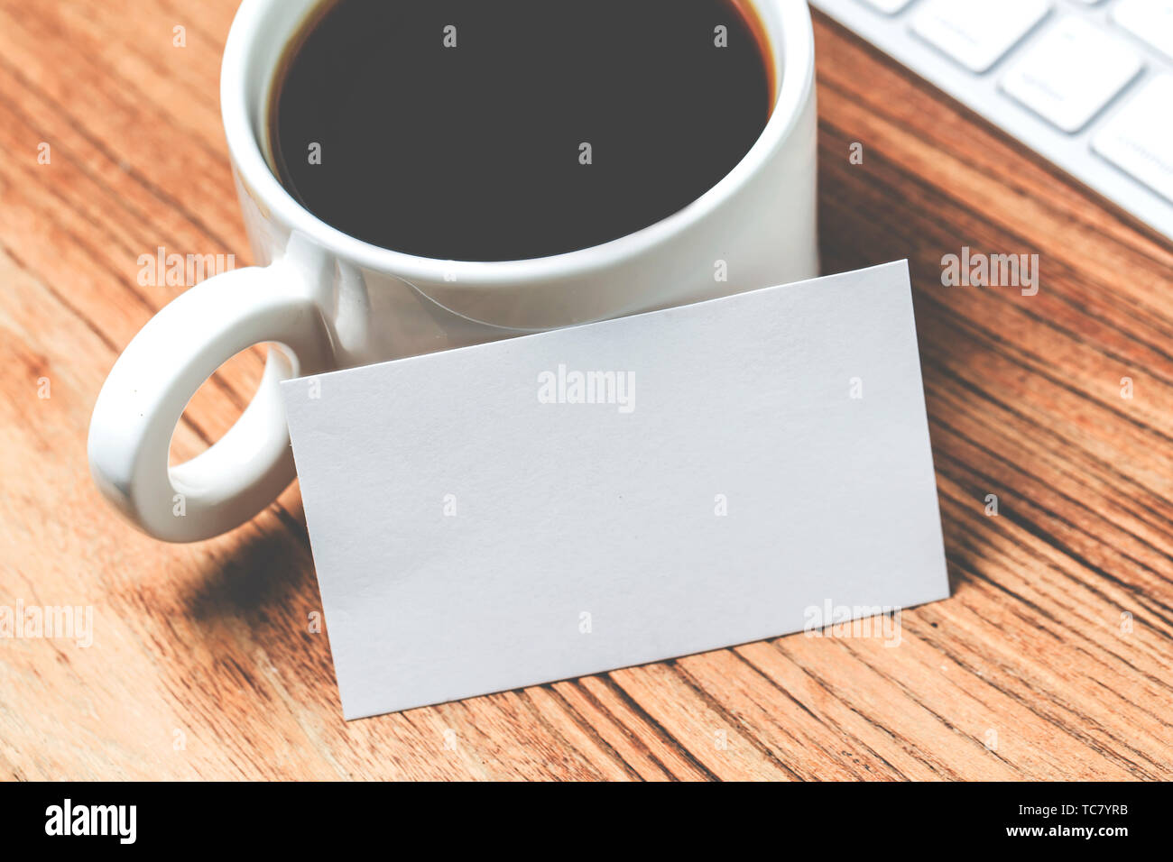 Business card material Stock Photo - Alamy