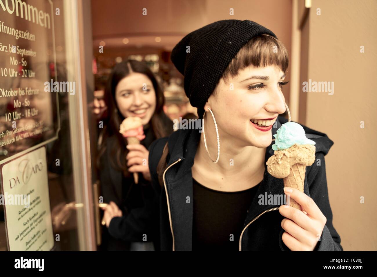 Italian ice cafe germany hi-res stock photography and images - Alamy