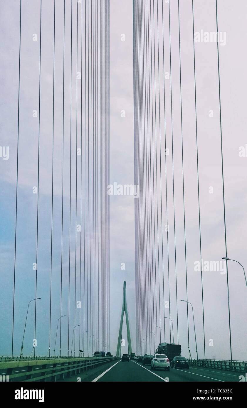 The line falls from the sky Stock Photo - Alamy