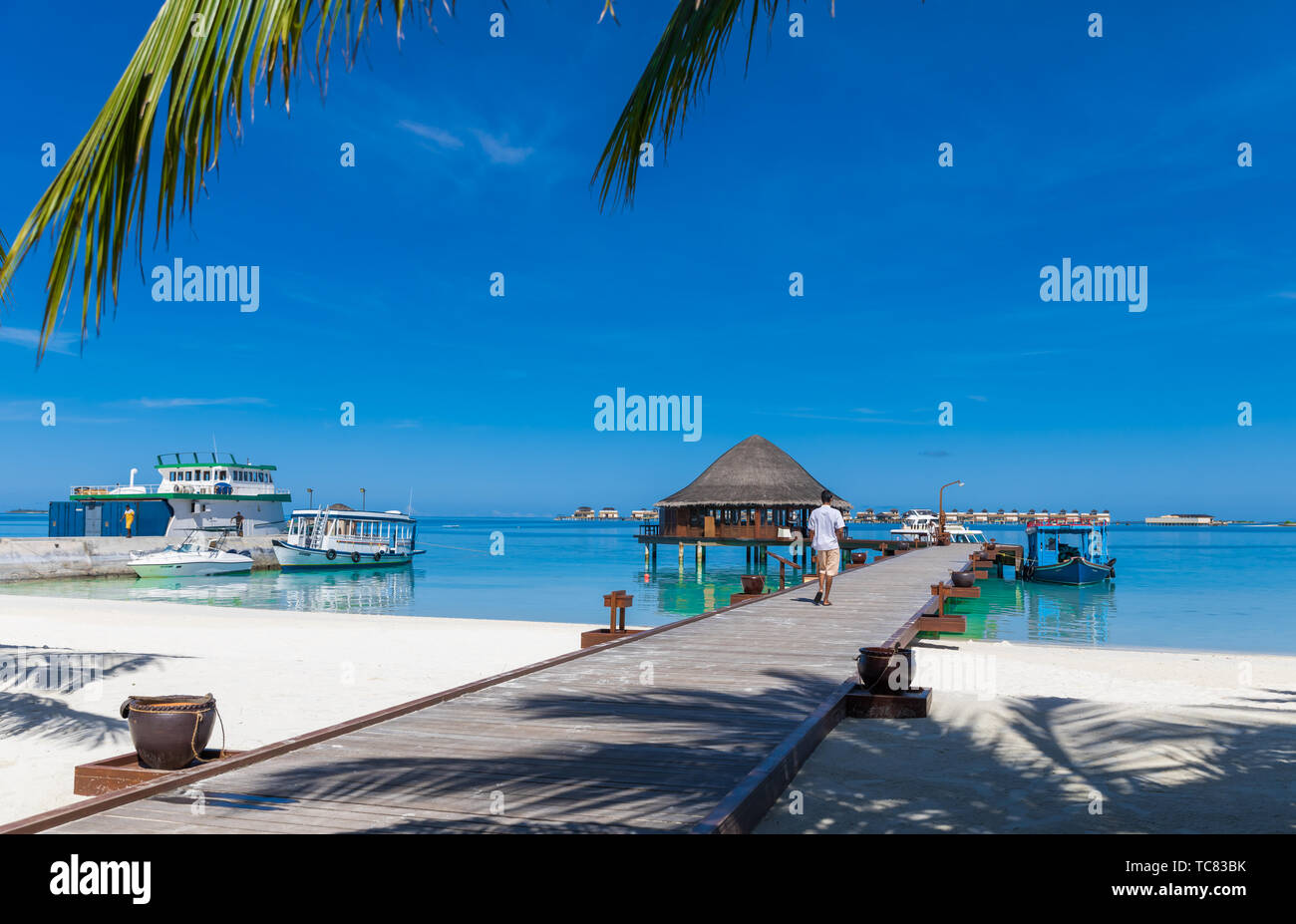 Seaside scenery, island vacation Stock Photo - Alamy