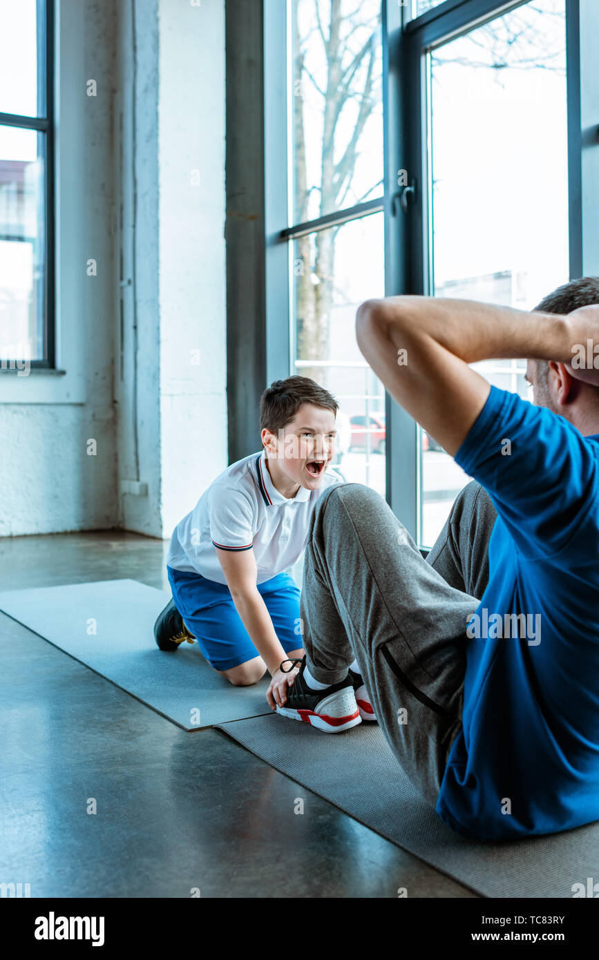 Sports coach shouting hi-res stock photography and images - Alamy